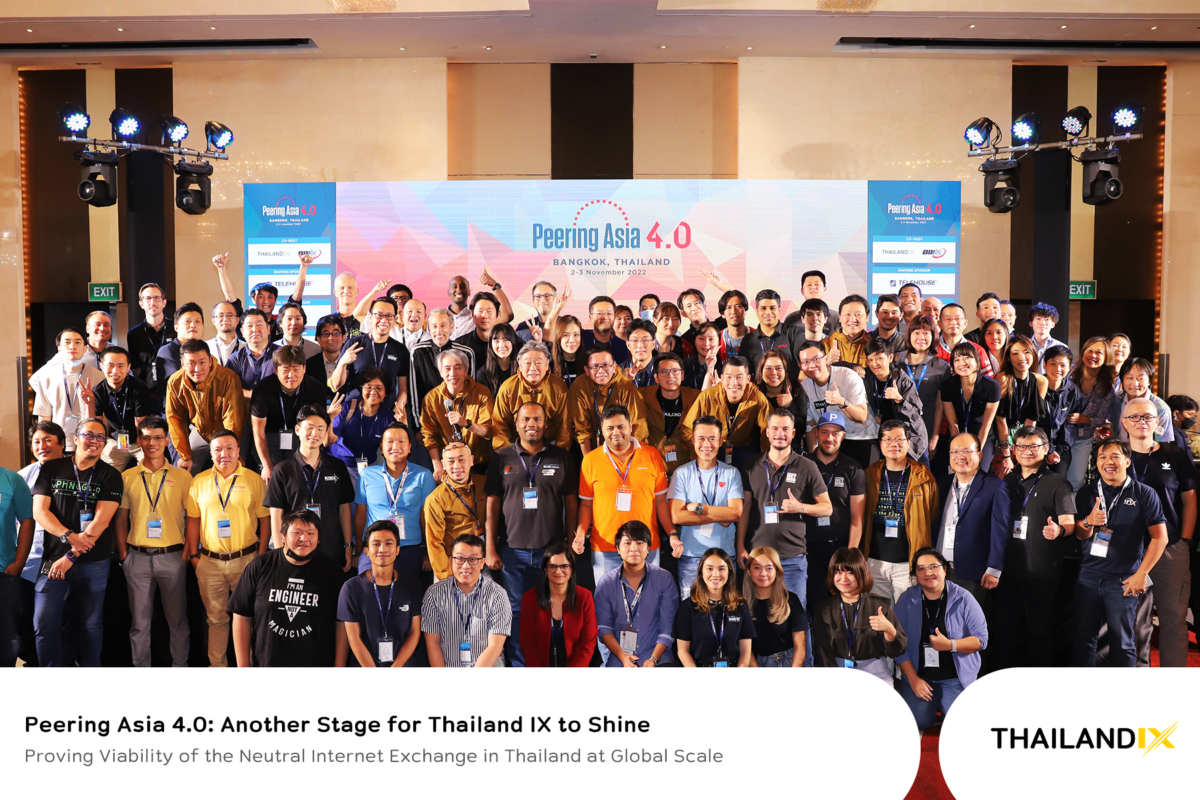 Peering Asia 4.0: Another Stage for Thailand IX to shine, Proving ...